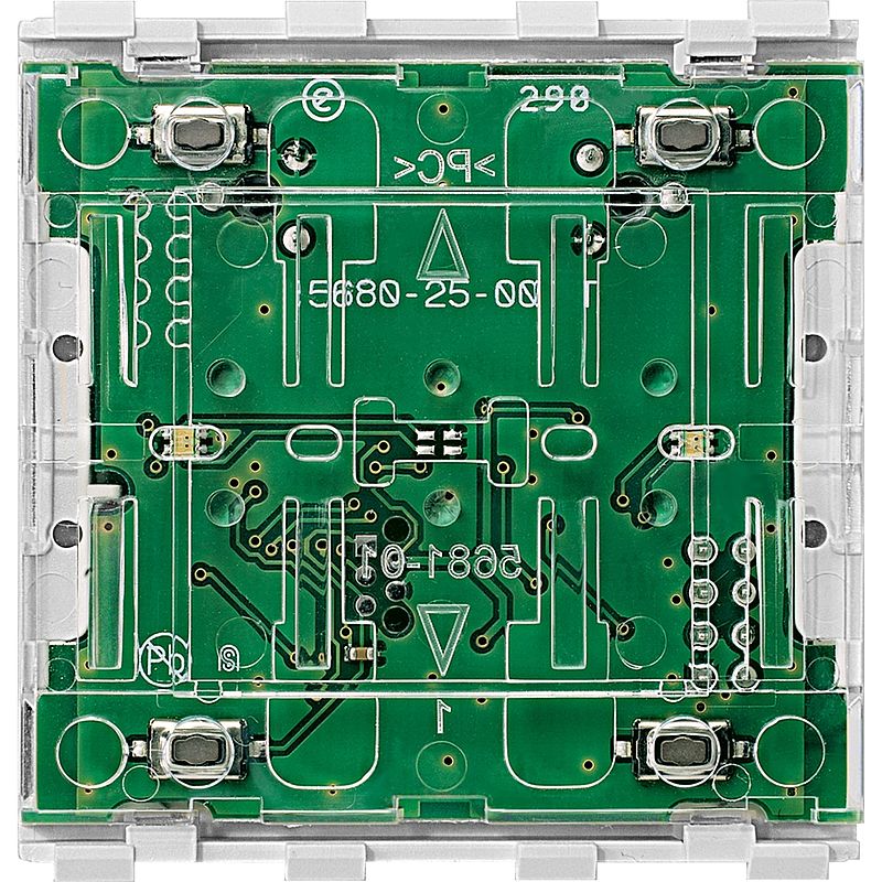 Taster-Modul Comfort, 2fach, System M