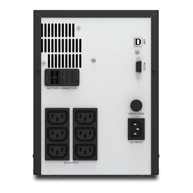 APC Easy UPS 1 Ph Line Interactive, 2000VA, Tower, 230V, 6 IEC C13 outlets, AVR, LCD